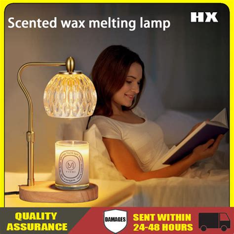 Scented Wax Melting Lamp Candle Warmer Lamp With Timer Fragrance Wax