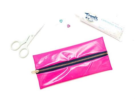 Diy Toothbrush Case Easy Travel Toothbrush Case Tutorial Coral Co