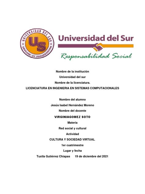 Cultura Y Sociedad Virtual Pdf