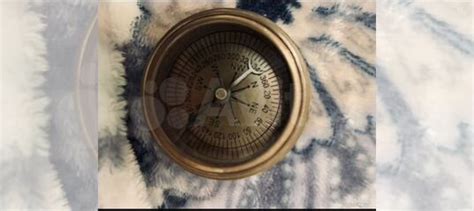 Компас латунь с солнечными часами купить в Москве с доставкой Хобби и отдых Авито