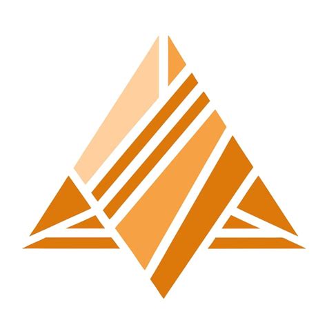 Triangular Vision Designing A Unique Vector Logo With An Abstract Triangle Premium Ai