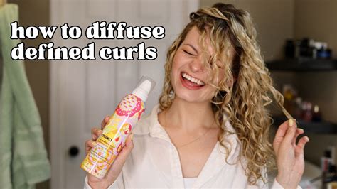 how to diffuse defined curls - YouTube