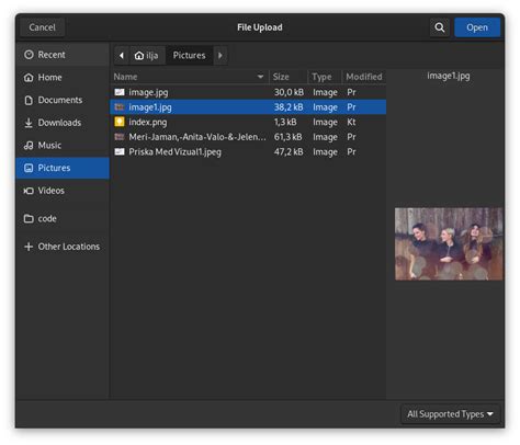 Filemanager 22 04 Image Preview In File Selector Menu Ask Ubuntu