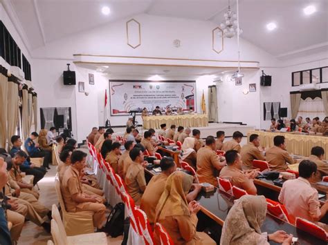 SOSIALISASI CALON DESA ANTI KORUPSI KABUPATEN KOTAWARINGIN TIMUR TAHUN