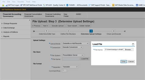Data Upload In Background Option For File Upload Sap Community