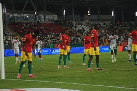 CAN2023 Deuxième tour de la Poule C Guinée vs Gambie Abidjan net Photos