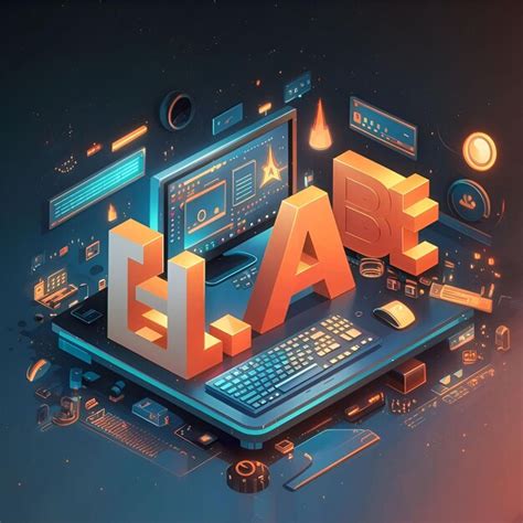 Premium Photo Innovation Ideas Theme Technologic Computer