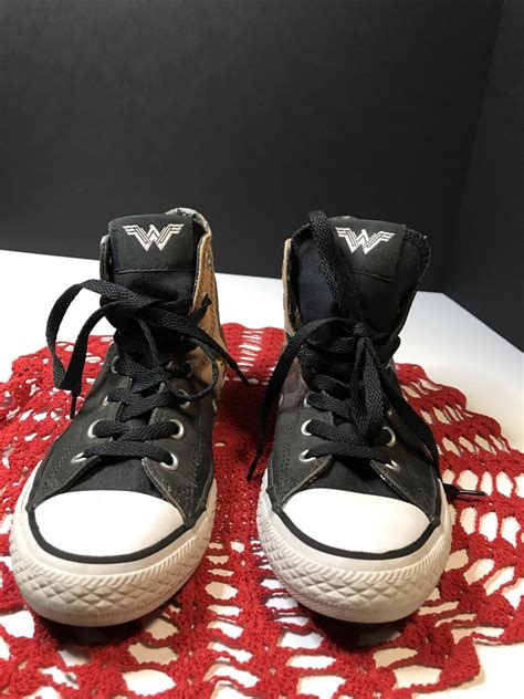 Wonder Woman Converse All Star Dc Comics High Top Sn Gem