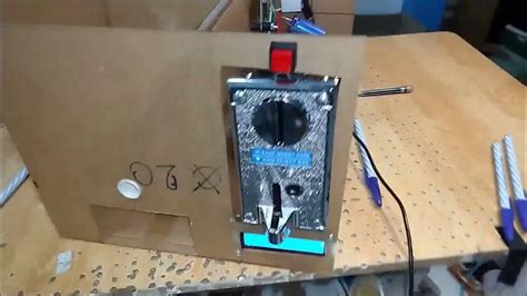 เครื่องขายปากกาแบบหยอดเหรียญรุ่นประหยัด ควบคุมด้วย Arduino Youtube