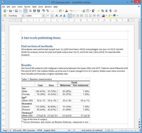 fast track publishing using the new r markdown a tutorial and a quick