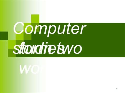 Computer Form 2 Notespptx Internet Computing