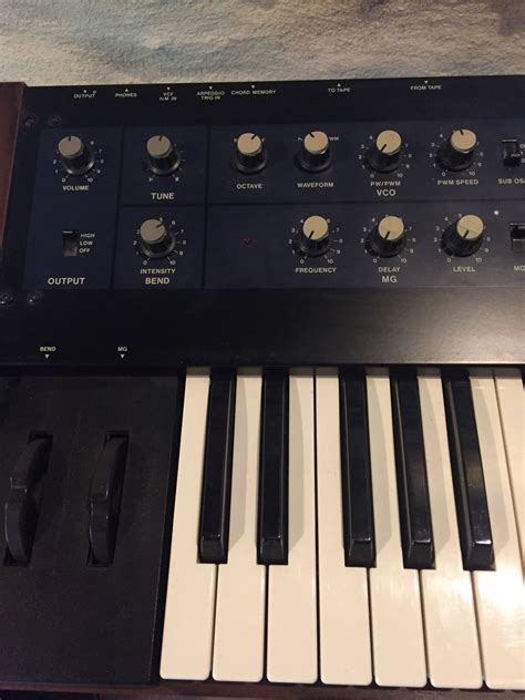 MATRIXSYNTH Korg Polysix Keyboard Synthesizer SN