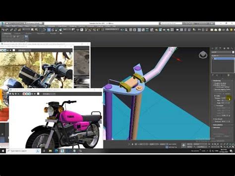 3DsMax Tutorials Learn 3D Modeling A RX 100 Bike From Scratch In