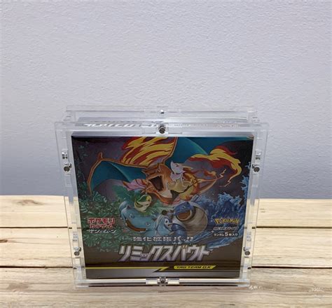 Acryl Case Für Pokemon Japanisches Booster Display Kartenschatz
