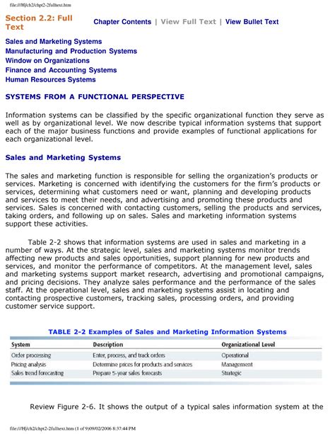 Management Information System Laudon And Laudon 1 20 Section 2 Full