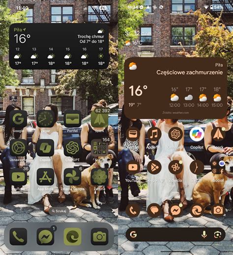 iOS 18 kontra Android Który system lepiej koloruje ikony na pulpicie