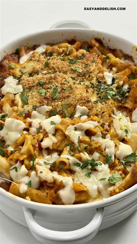 Olive Garden Five Cheese Ziti Al Forno Copycat Easy And Delish
