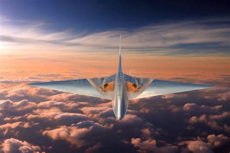 Innovative Aircraft Wing Design For Hypersonic Flight Stock Image Image Of Concept Generated