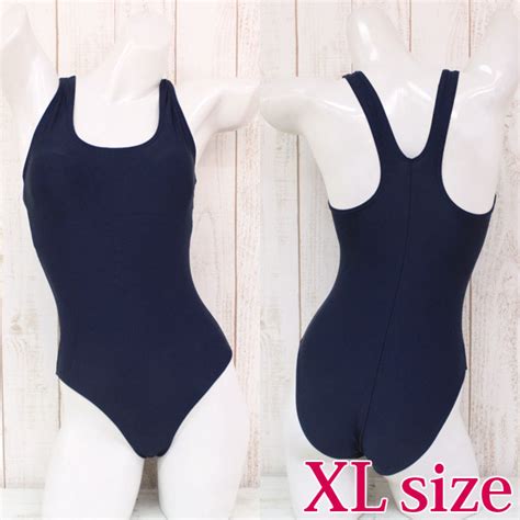 【楽天市場】パッド付きの本物スクール水着 紺 Xl コスプレ 可愛い 体操服 スクール水着 ブルマ 競泳水着 アニメ スポーツ 女子高生