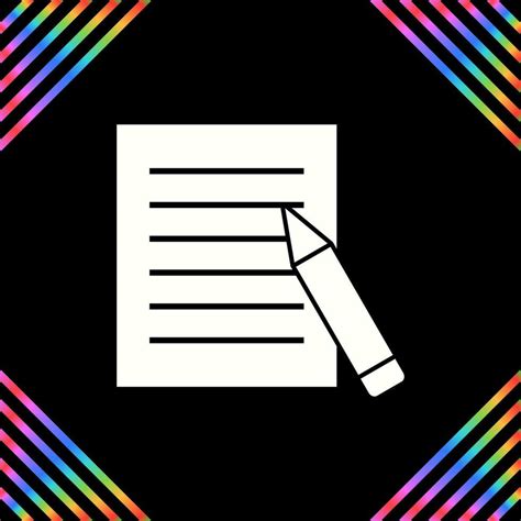 Homework Vector Icon 28074347 Vector Art At Vecteezy