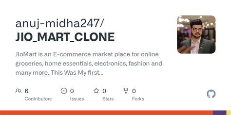 GitHub Anuj Midha247 JIO MART CLONE JIoMart Is An E Commerce Market