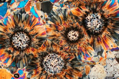 Geology How Are Spherulitic Structures Formed In Basalt Rock Earth