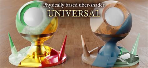 Universal Pbr Uber Shader Blendernation