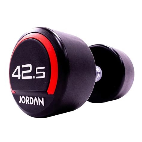 Jordan 425kg Urethane Dumbbells Pair Red Welzo