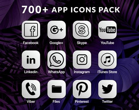 Black And White App Icons A Black And A White App Icon Set Redfly Icons