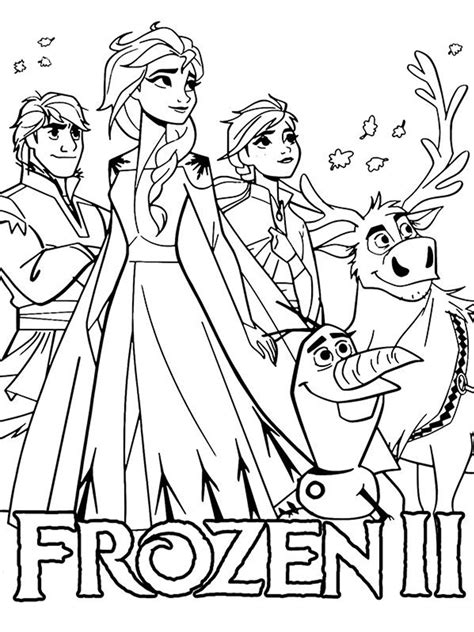 Frozen Kleurplaten GRATIS Afdrukken Kleurplaatje Nl
