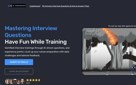 Entrenamiento Gamificado Para Entrevistas Con Retroalimentación De Ia Navto Ai