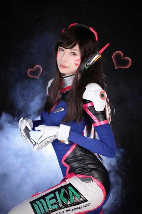 기획 Rz Cos 사랑을 담아~ 오버워치 Dva 코스프레 Opgg