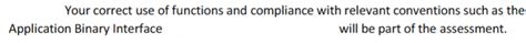 Your Correct Use Of Functions And Compliance With