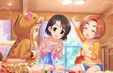 Animal Ears Annin Doufu Black Eyes Black Hair Blush Brown Hair Ichihara