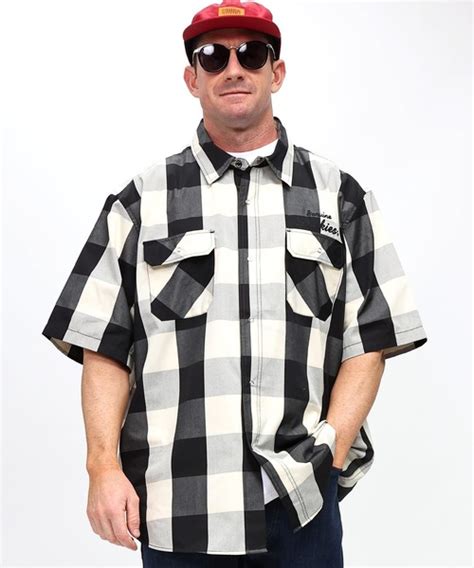 Dickies（ディッキーズ）の「dickies ディッキーズ ツイルチェックシャツ ダブルポケット フルボタン 大きいサイズ メンズ（シャツ