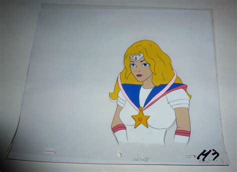 Toon Makers Sailor Moon Cel Sailor Moon And Her Star Pendant Sailor