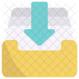 Inbox Icon Download In Flat Style