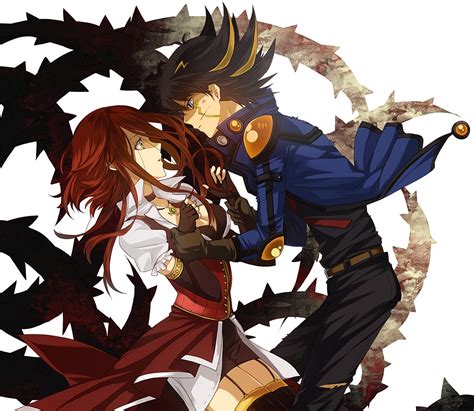 遊戯王5ds【不動遊星十六夜アキ】 壁紙