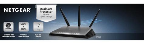 NETGEAR Nighthawk AC VDSL ADSL Modem Router Certified With CenturyLink Non Bonded DSL