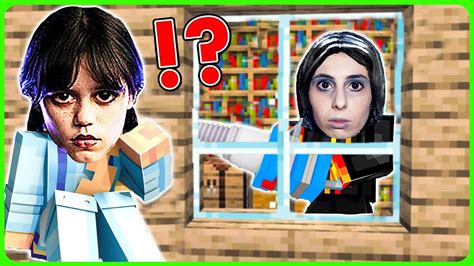 WEDNESDAY İN BÜYÜK SORUNU MİNECRAFT YouTube