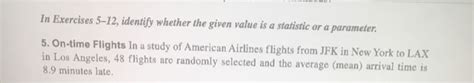 Solved In Exercises 5 12 Identify Whether The Given Value