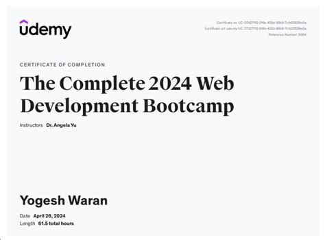 yogeshwaran b on linkedin webdevelopment udemycertificate html css