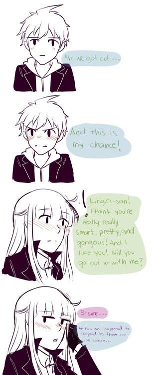 Images About Naegi And Kirigiri On Pinterest Posts Rule And Noodle Cup