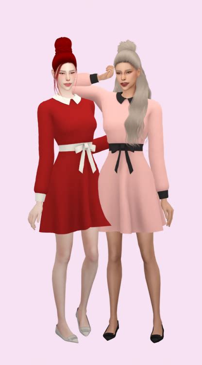 Sudal Ribbon Collar Dressremake All Lod 30 Sw Tumbex