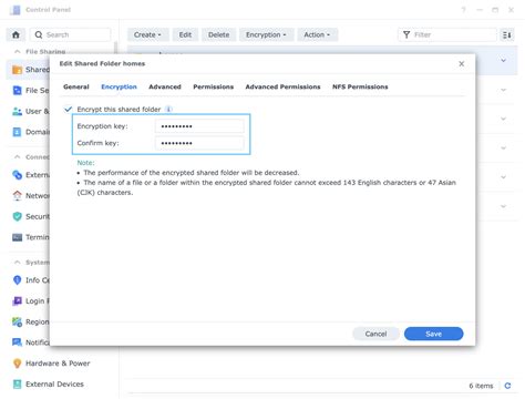 How To Encrypt Or Decrypt Shared Folders On Synology Nas Nas Master