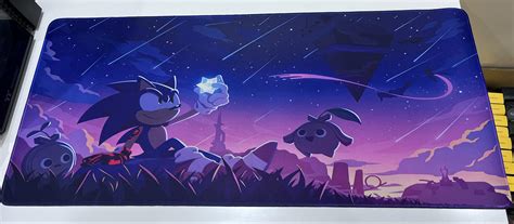 Sonic The Hedgehog Mousepad Ssj Store