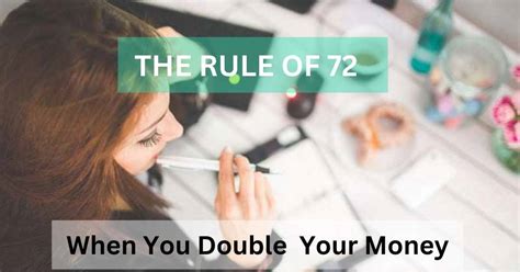 How To Double Your Money The Rule Of 72 SWEAT YOUR ASSETS