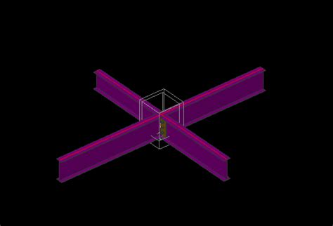 Solved Moment Connection Beam To Beam Autodesk Community