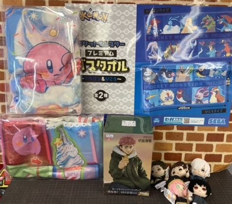 【加納店】アソビバ景品入荷情報♪〈星のカービィ Kirby×monet タオルケット│ポケットモンスター プレミアムバスタオル ドラゴン