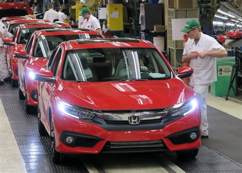Honda Of Canada Mfg Associates Perform Final Inspections On An All New